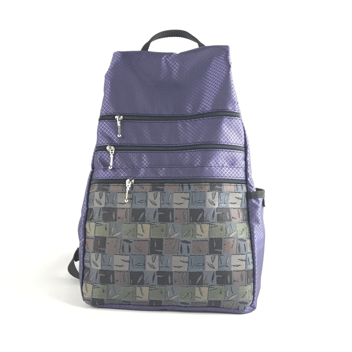 R969W Large Side Entry Backpack in Ripstop Nylon with Zip+Open Fabric ...